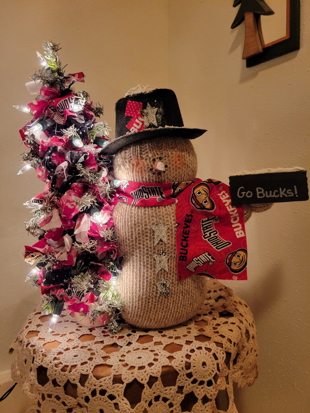Ohio State Snowman go Bucks - Etsy
