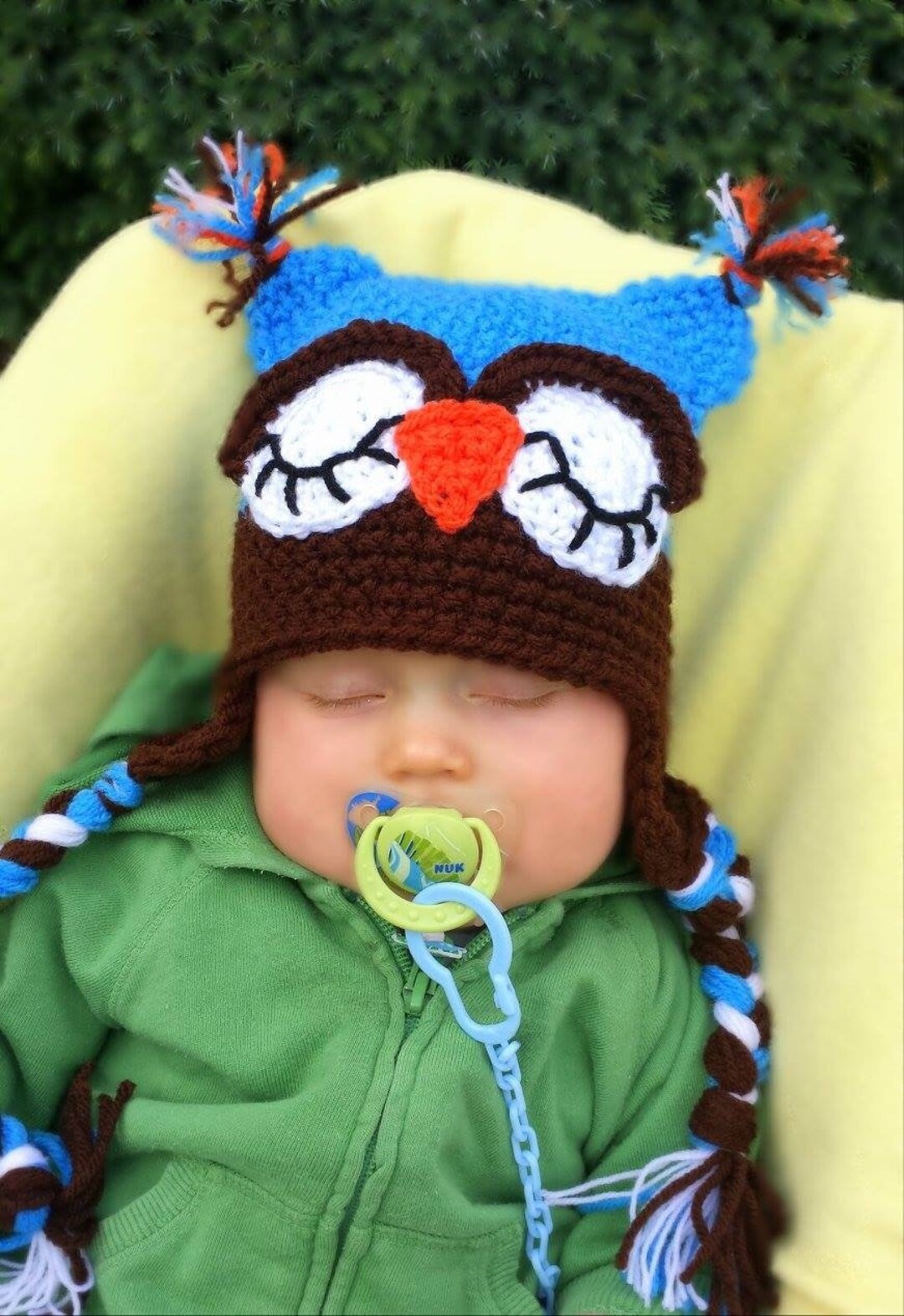 Crochet Owl Hat | Handmade Beanie | Made to Order. - Etsy