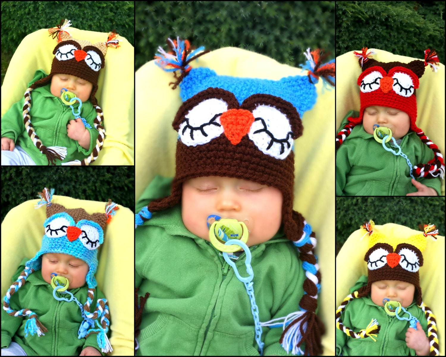 Crochet Owl Hat | Handmade Beanie | Made to Order. - Etsy