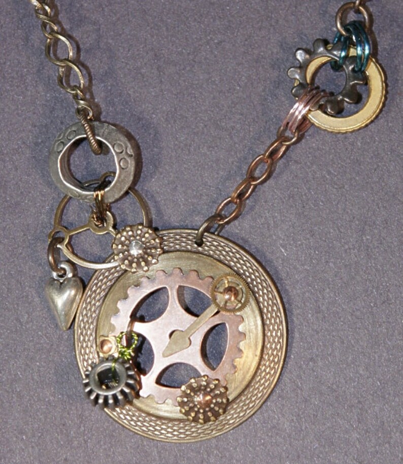 Gears Necklace - Etsy