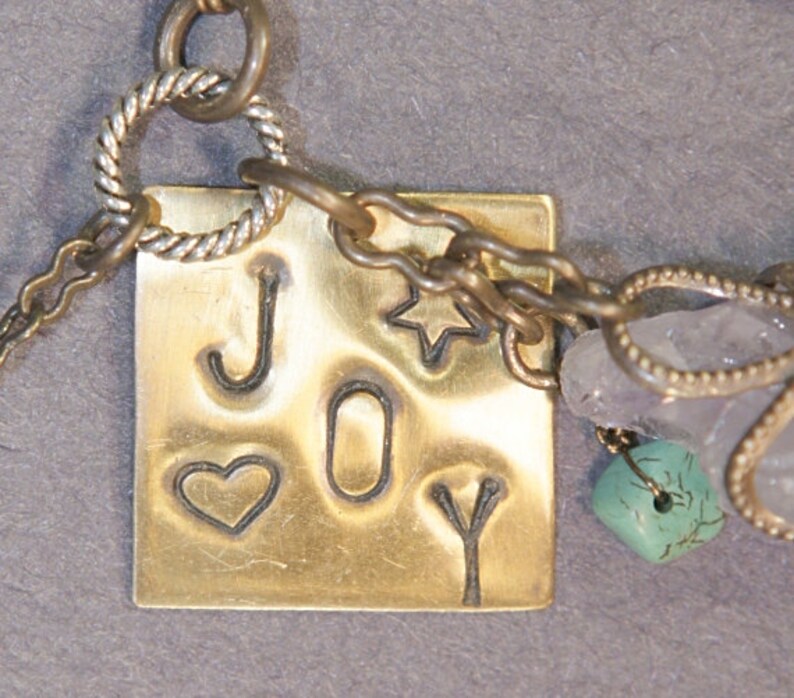 Amethyst Turquoise Joy Necklace - Etsy