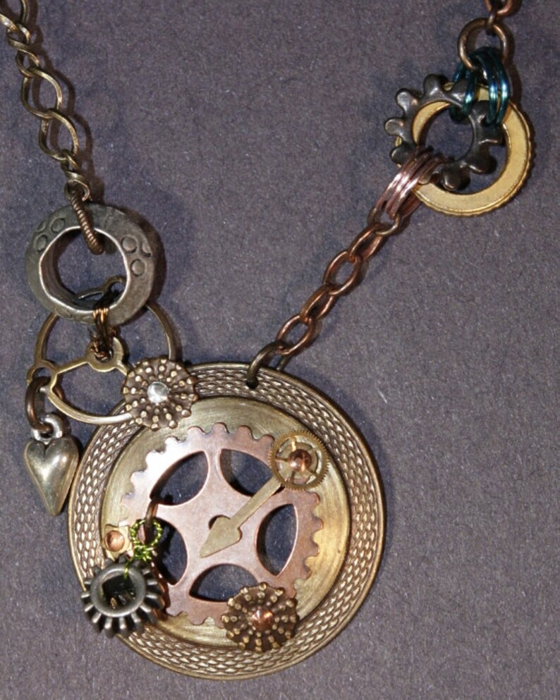 Gears Necklace - Etsy