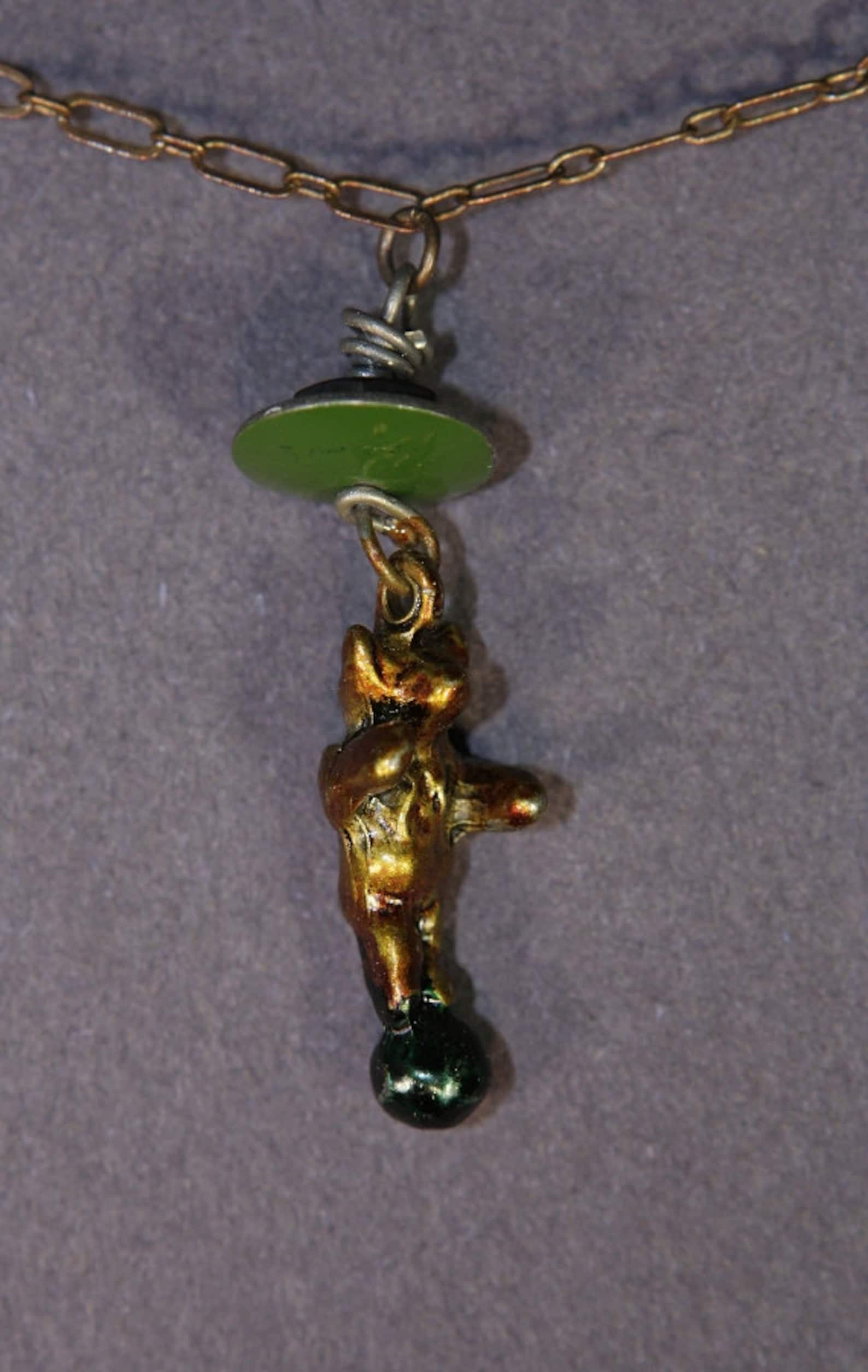 Circus Bear Necklace - Etsy