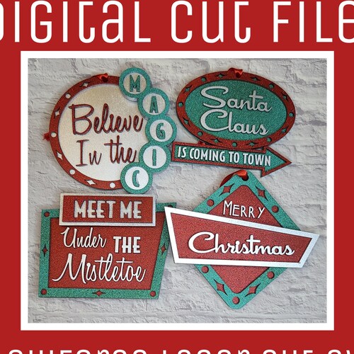 Mid Century Modern Frame Bundle SVG Cricut Cut Files Laser | Etsy