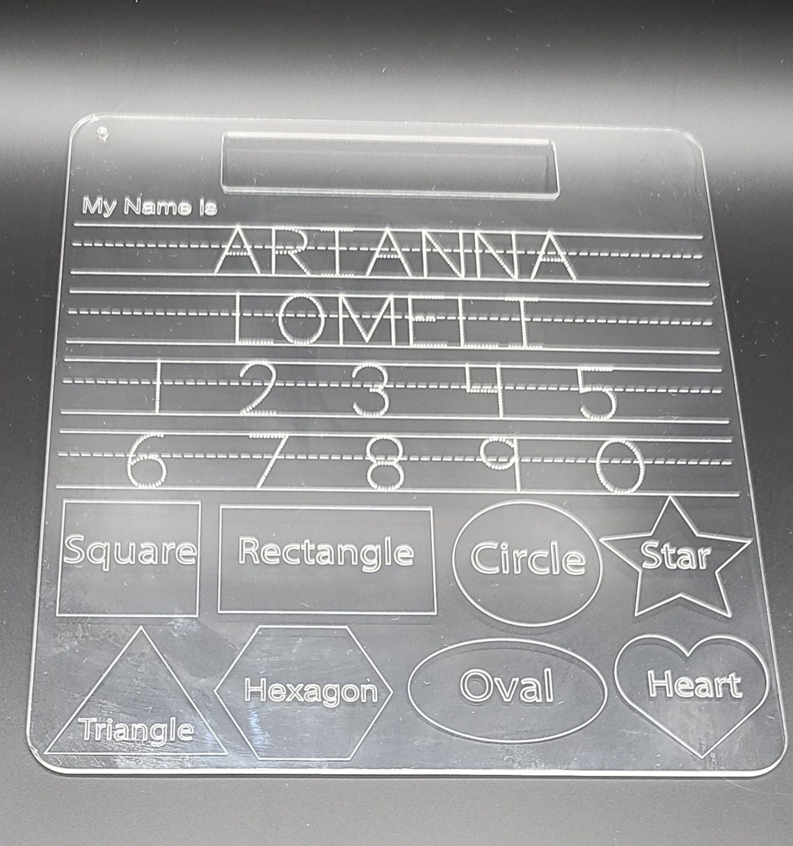 Childs ABC 123 Shapes Tracing Pad SVG FILE / Svg Pdf Png - Etsy