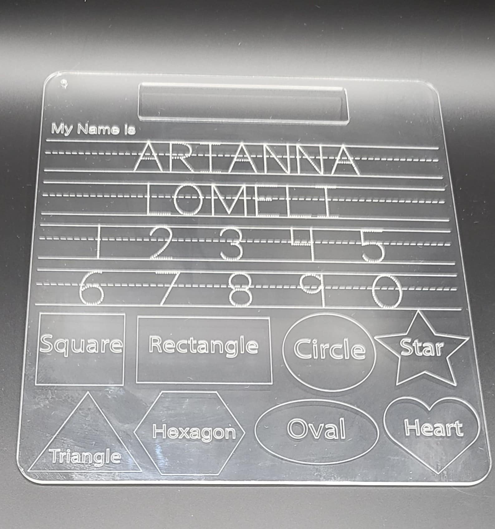 Childs ABC 123 Shapes Tracing Pad SVG FILE / Svg Pdf Png - Etsy