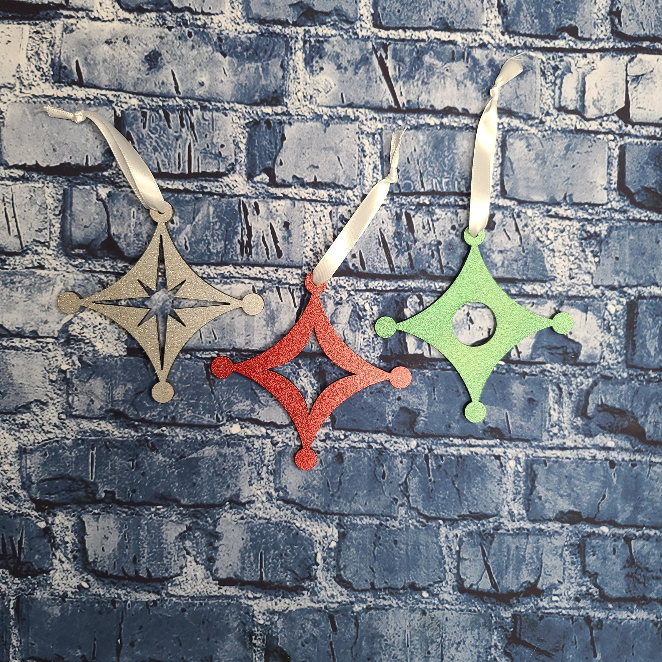 MCM Ornament Shapes DIGITAL File SVG Pdf - Etsy