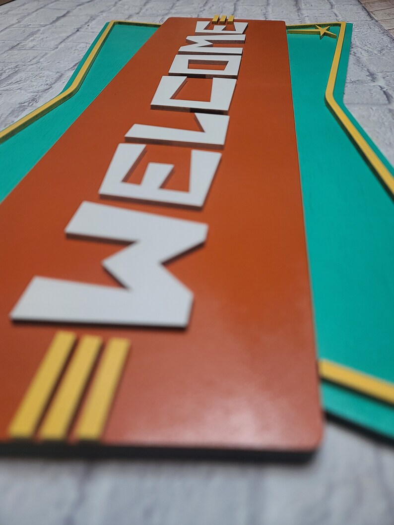 MCM Tiki Welcome Sign, Mid Century Modern DIGITAL File SVG - Etsy