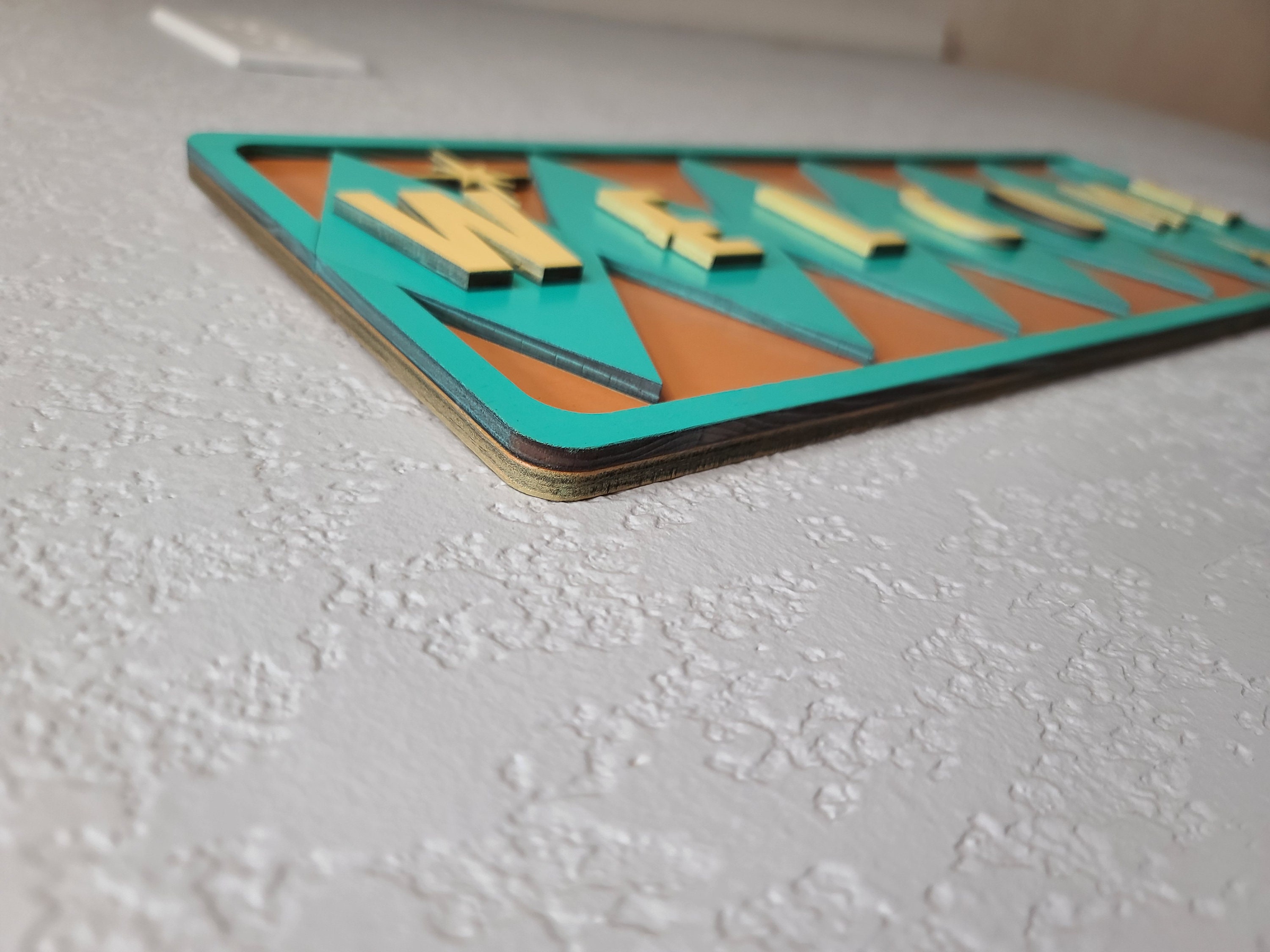 Mid Century Modern Welcome Sign Bundle SVG File - Etsy