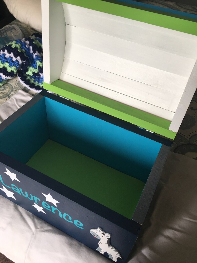 Handpainted Baby Keepsake Box - Etsy