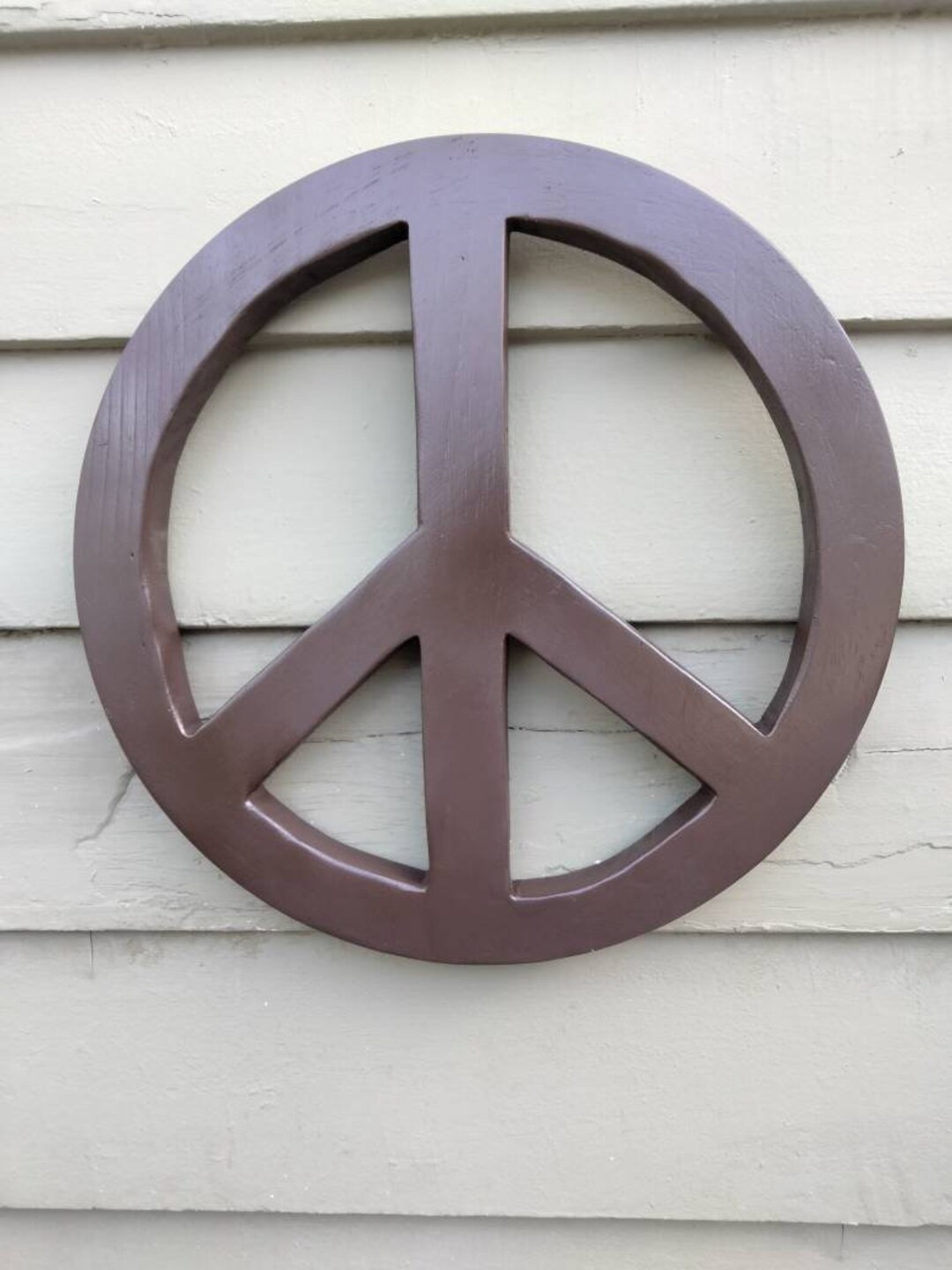 15 Handmade Solid Wood Peace Sign-retro Wall Decor-hippie Boho Art ...