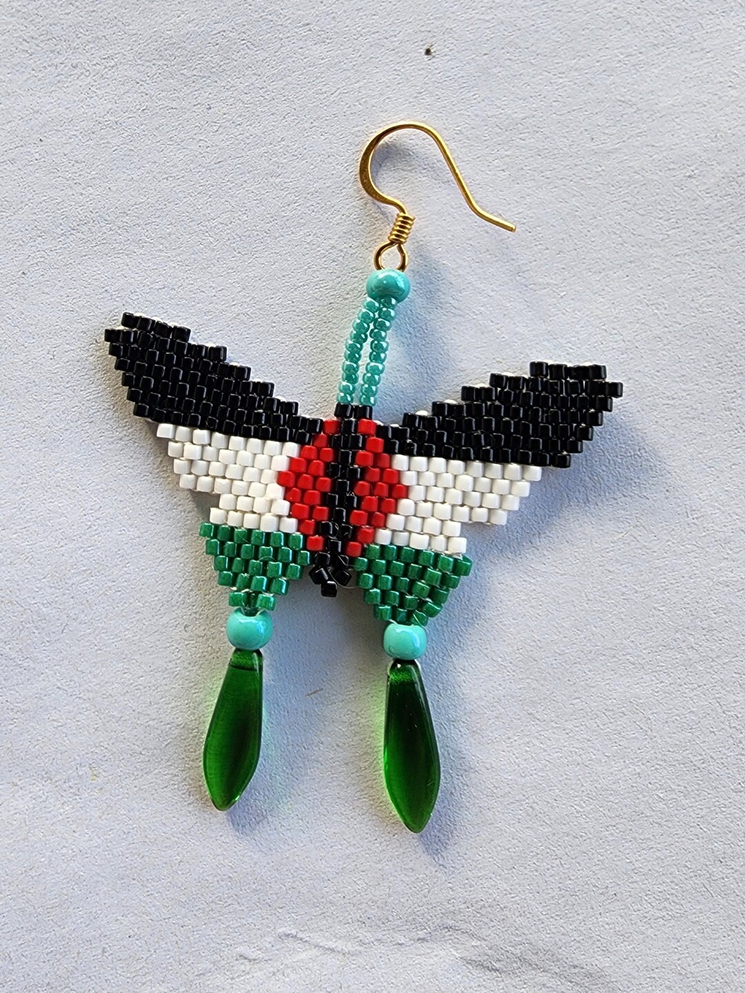 Butterfly Palestine Earrings - Etsy