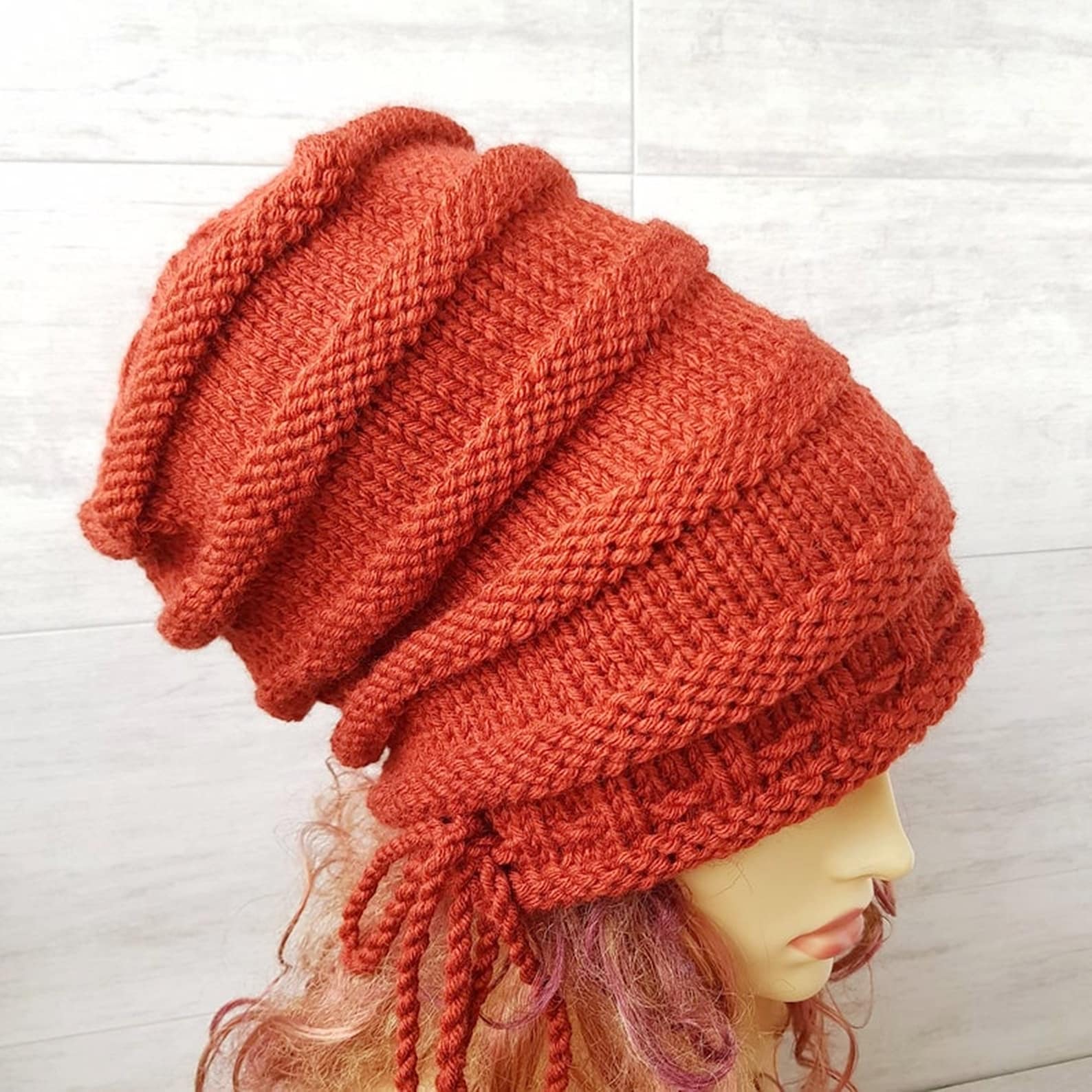 Dreadlock Hat With Drawstring for Men Women Extra Large - Etsy