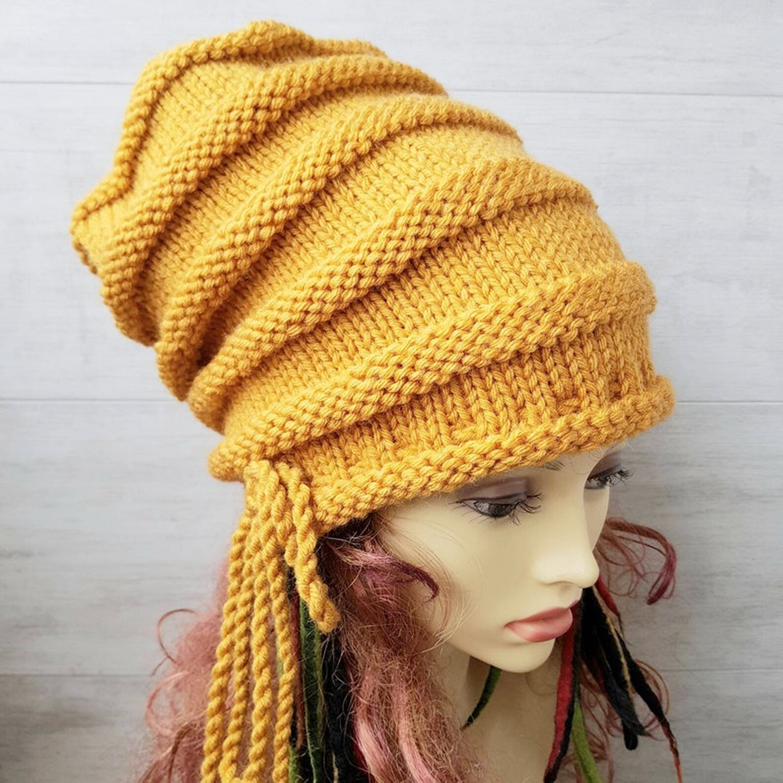 Dreadlock Hat With Drawstring for Men Women Extra Large - Etsy