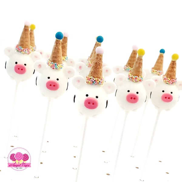 Cow Cake Pops - Etsy