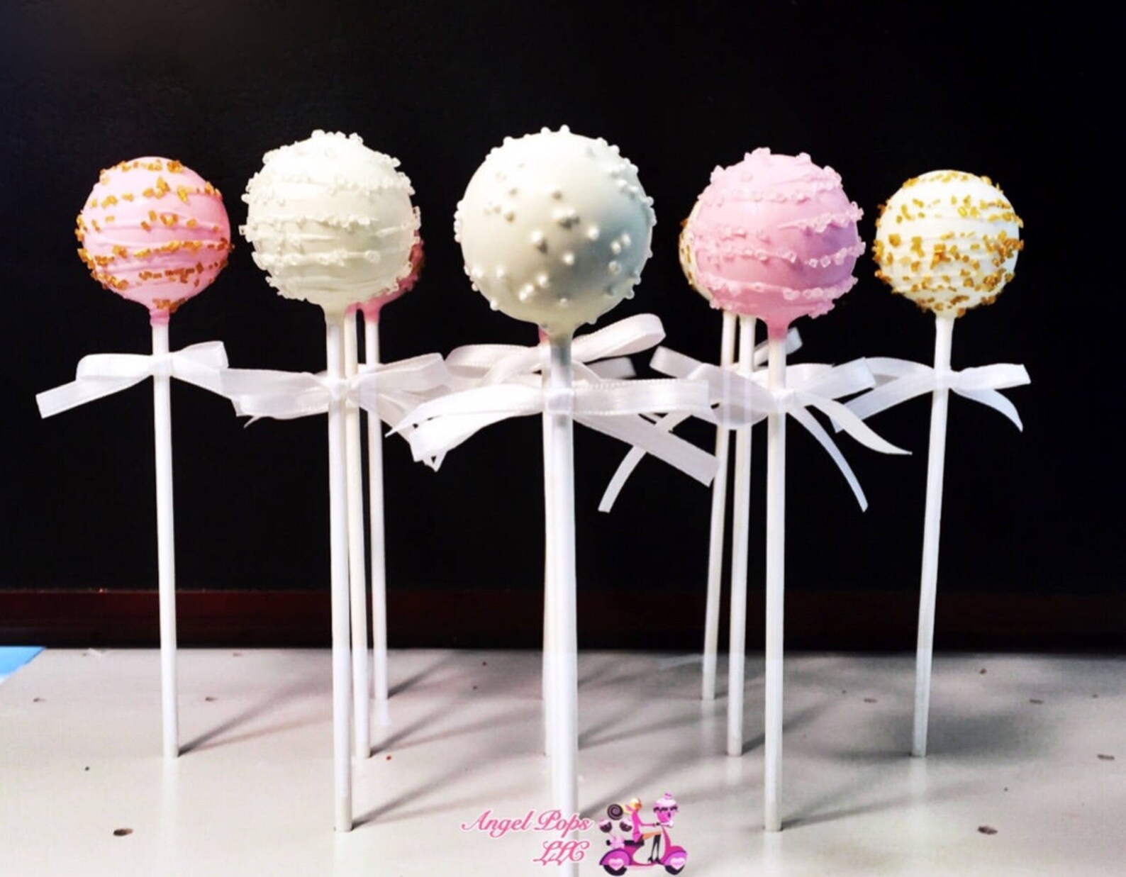 Wedding Cake Pops - Etsy