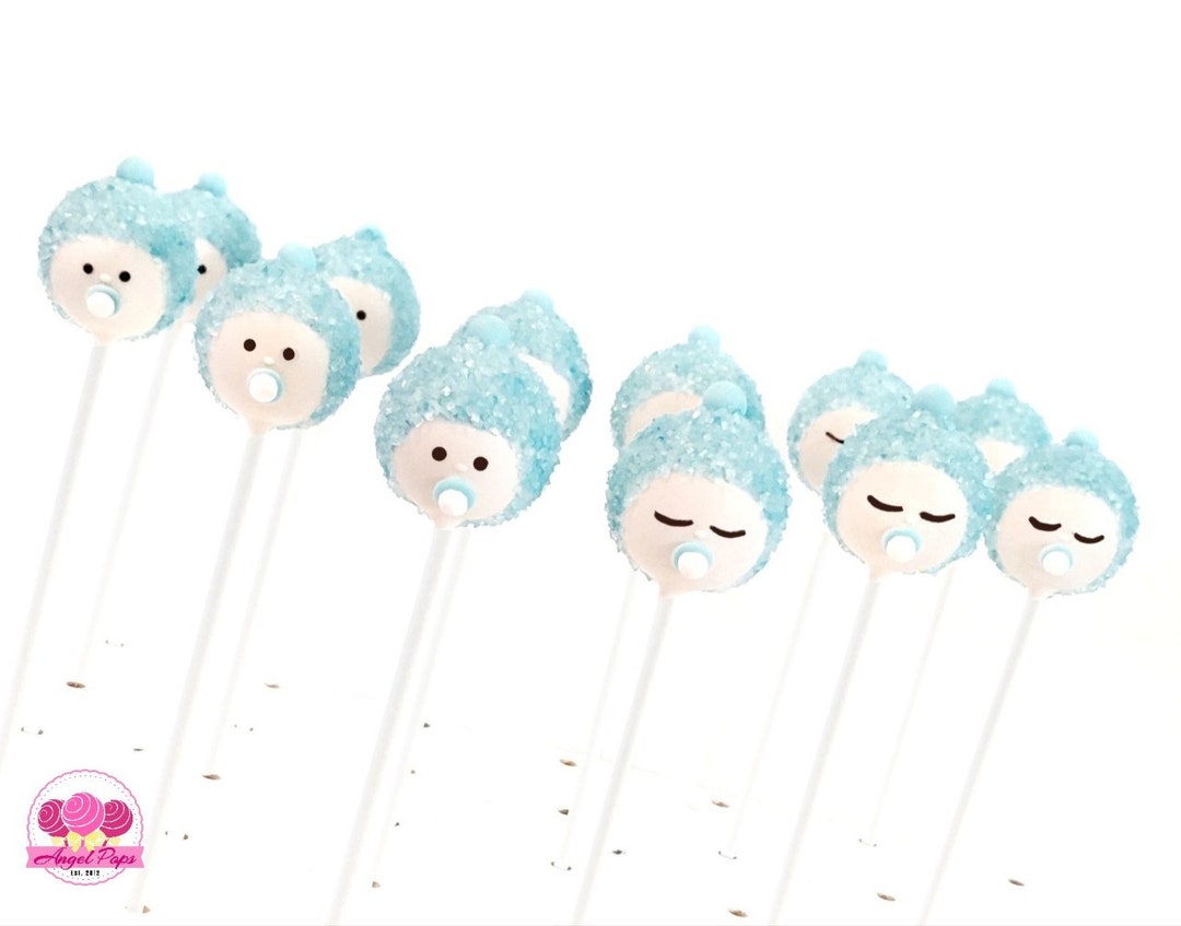 Baby Boy Cake Pops - Etsy