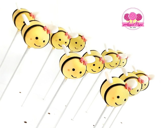 Bumble Bee Cake Pops - Etsy