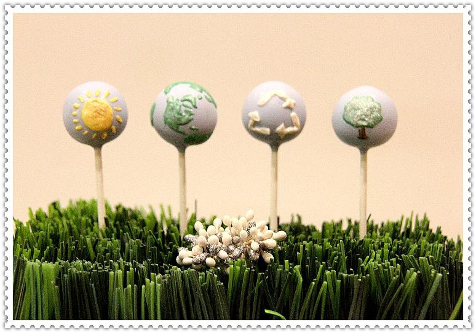 Earth Cake Pops - Etsy
