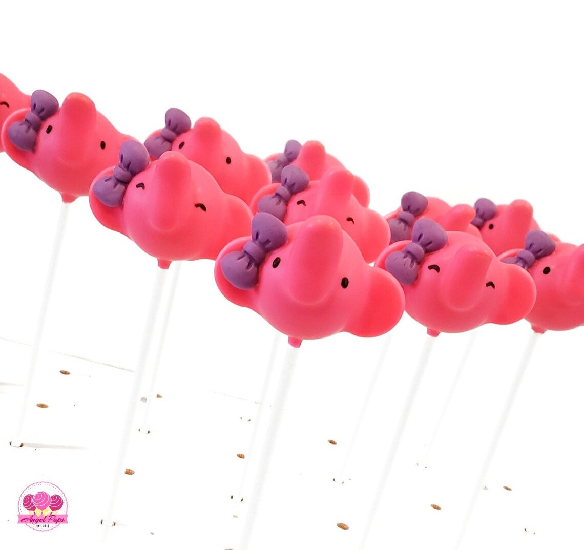 Elephant Cake Pops - Etsy