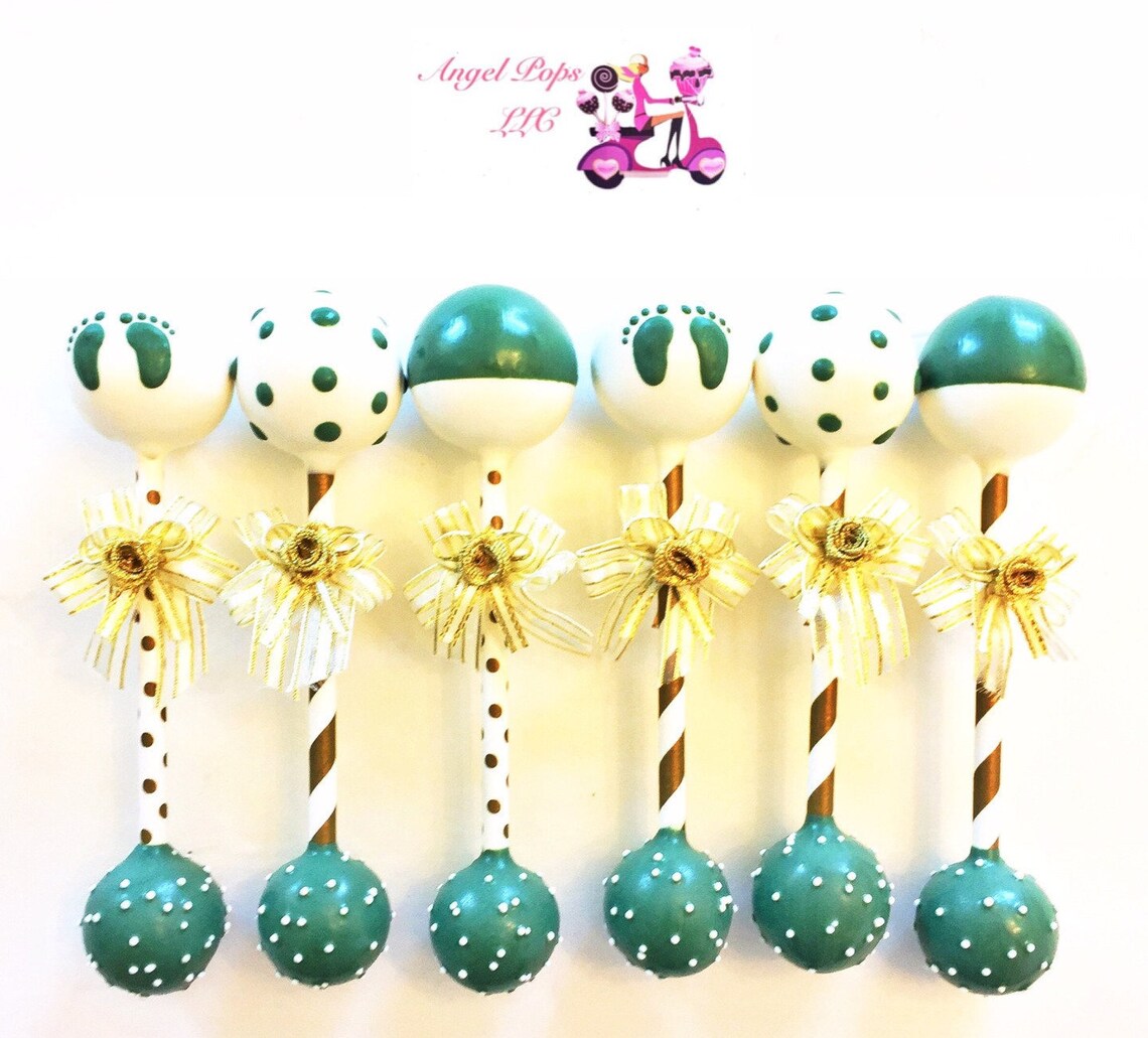 Baby Rattle Cake Pops - Etsy