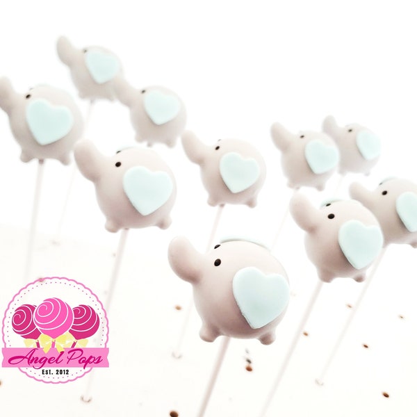 Elephant Cake Pops - Etsy