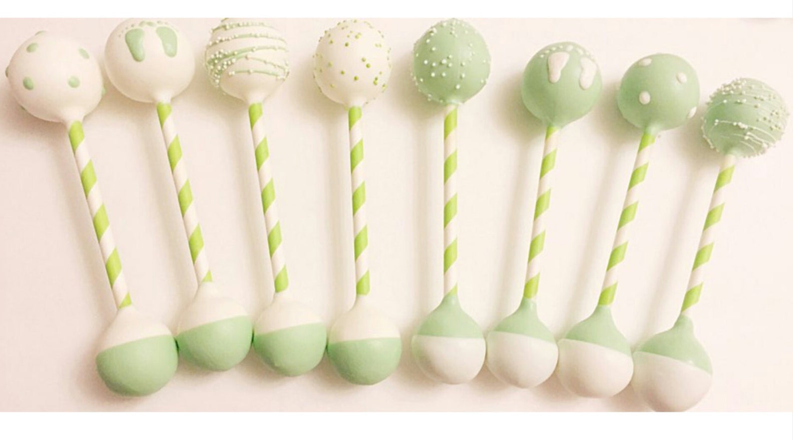Baby Rattle Cake Pops - Etsy