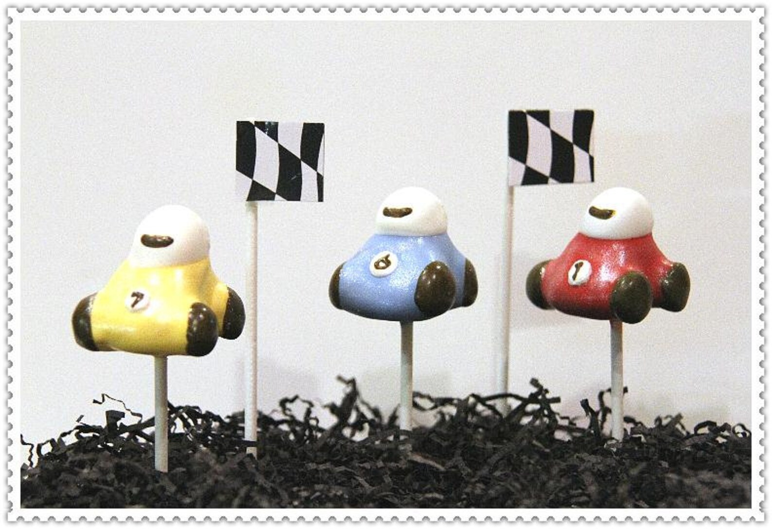 Race-o-rama Cake Pops - Etsy