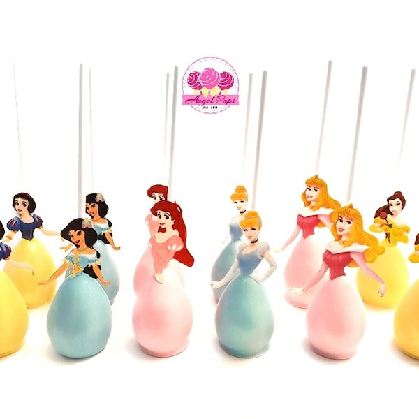 Princess Cake Pops - Etsy