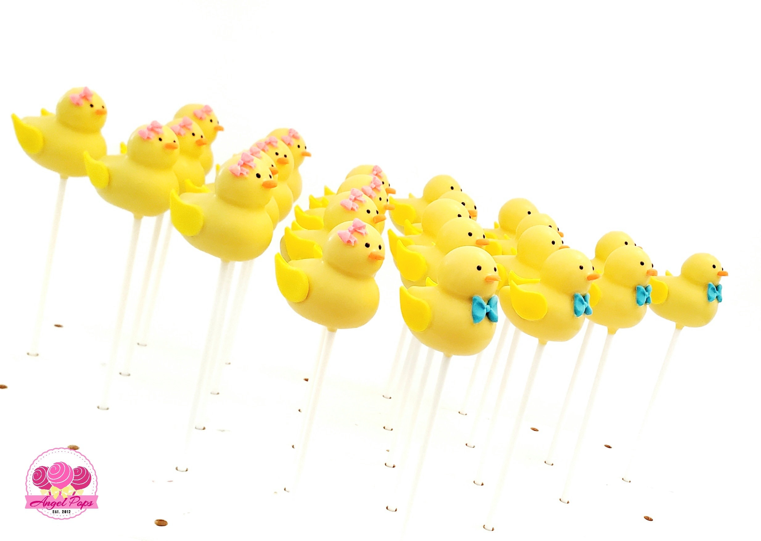 Rubber Duck Cake Pops
