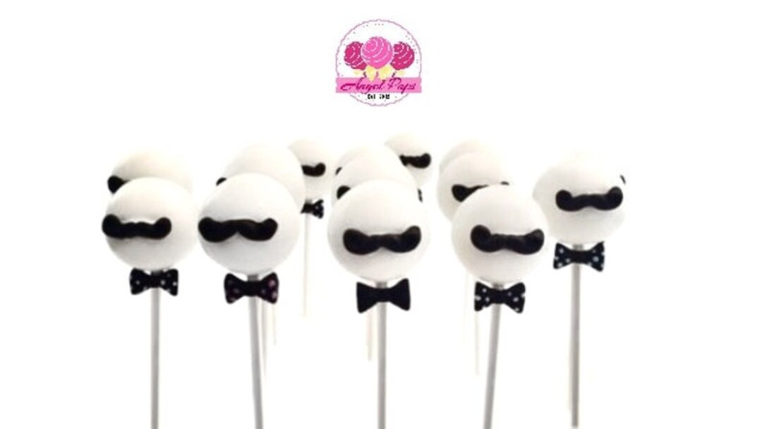 Mustache Cake Pops - Etsy