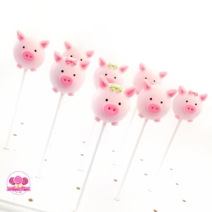 Pig Cake Pops - Etsy