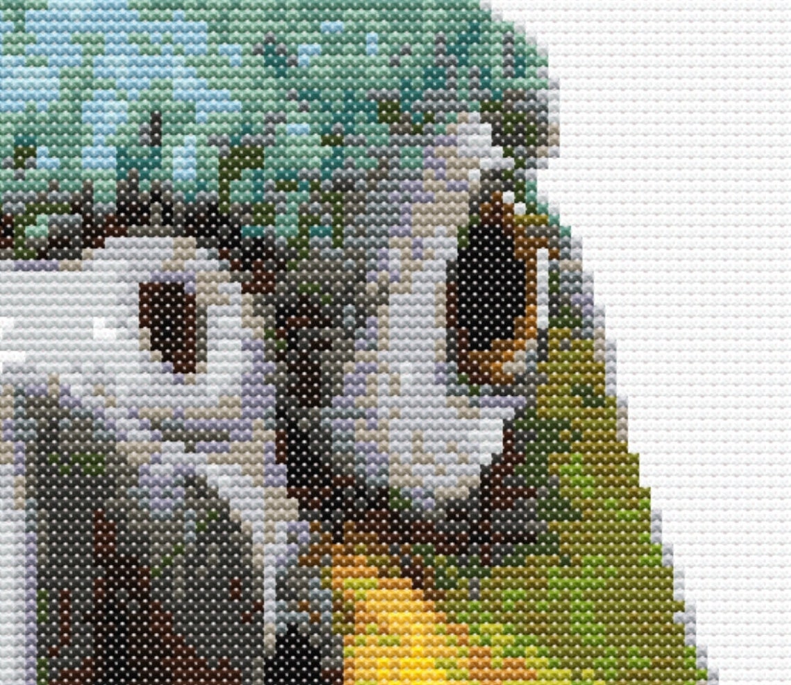 Parrot Cross Stitch Sewing Embroidery Pattern Instant DMC Download Bird ...