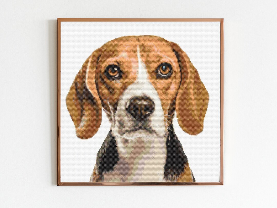 Beagle Dog Cross Stitch Pattern Sewing Embroidery DMC Wildlife Africa ...
