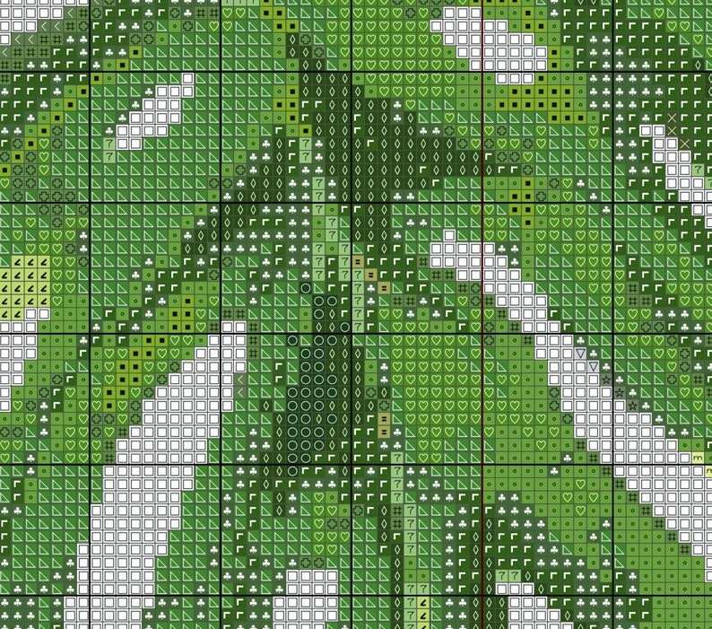 Monstera Leaves Botanical Cross Stitch Sewing Modern Embroidery Pattern ...