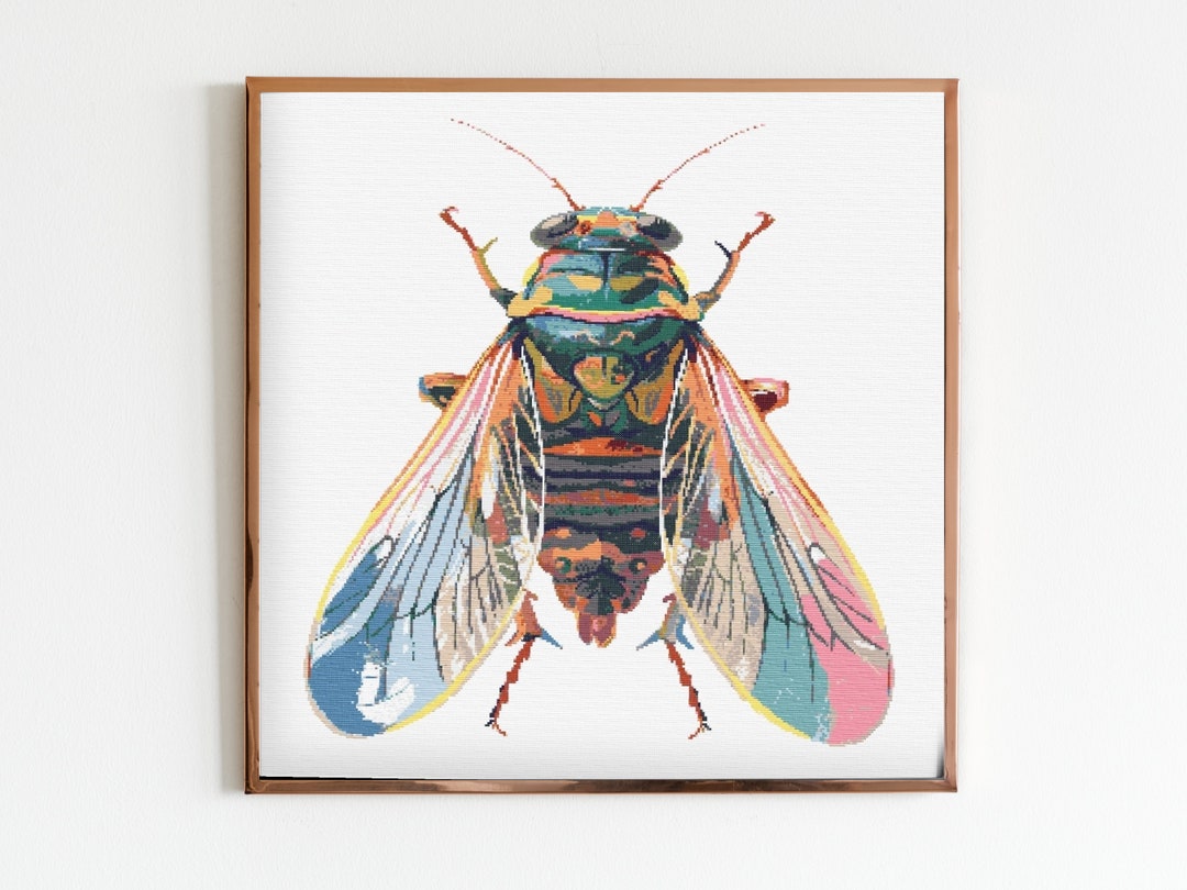 Cicadia Cross Stitch Sewing Embroidery Pattern Instant DMC Download ...