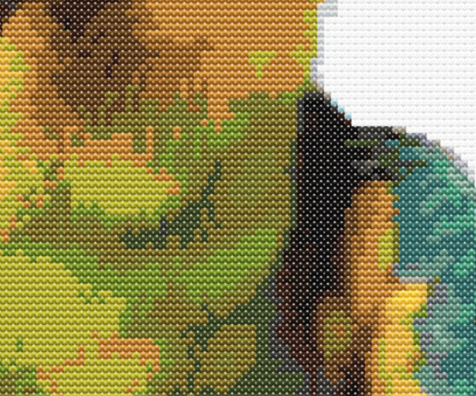 Parrot Cross Stitch Sewing Embroidery Pattern Instant DMC Download Bird ...