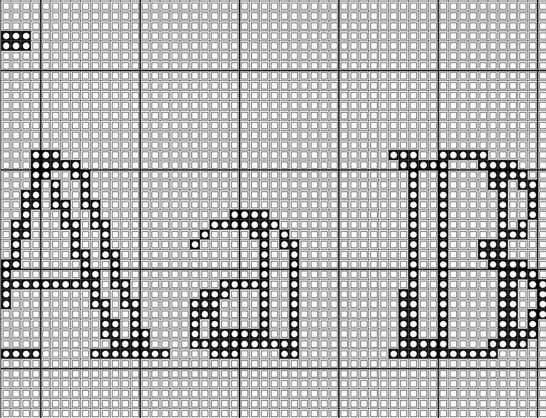 Vintage Cross Stitch Font Sewing Embroidery Pattern X-stitch Landscape ...