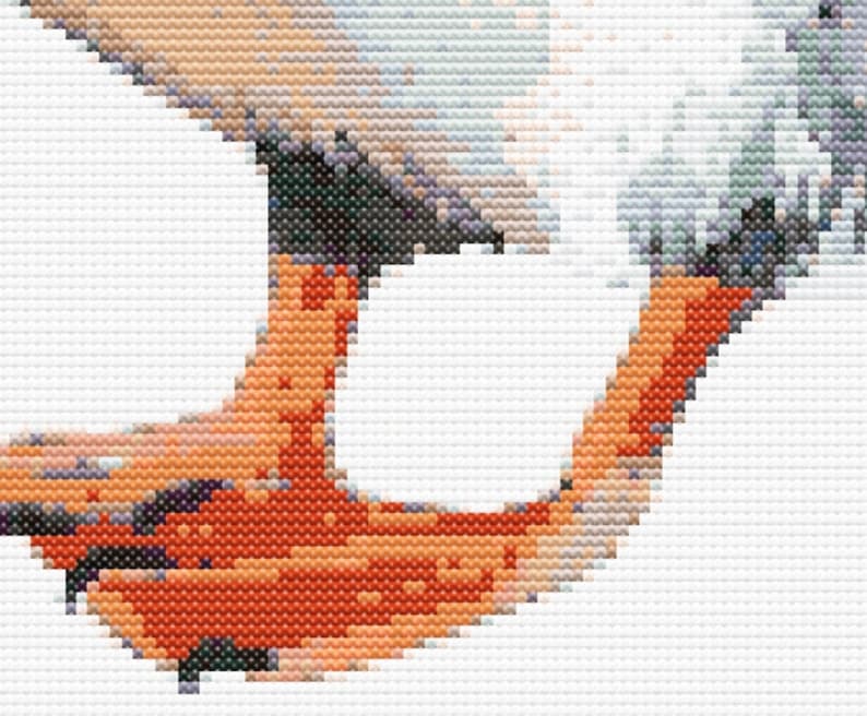 Puffin Cross Stitch Sewing Embroidery Pattern Instant DMC Download Bird ...