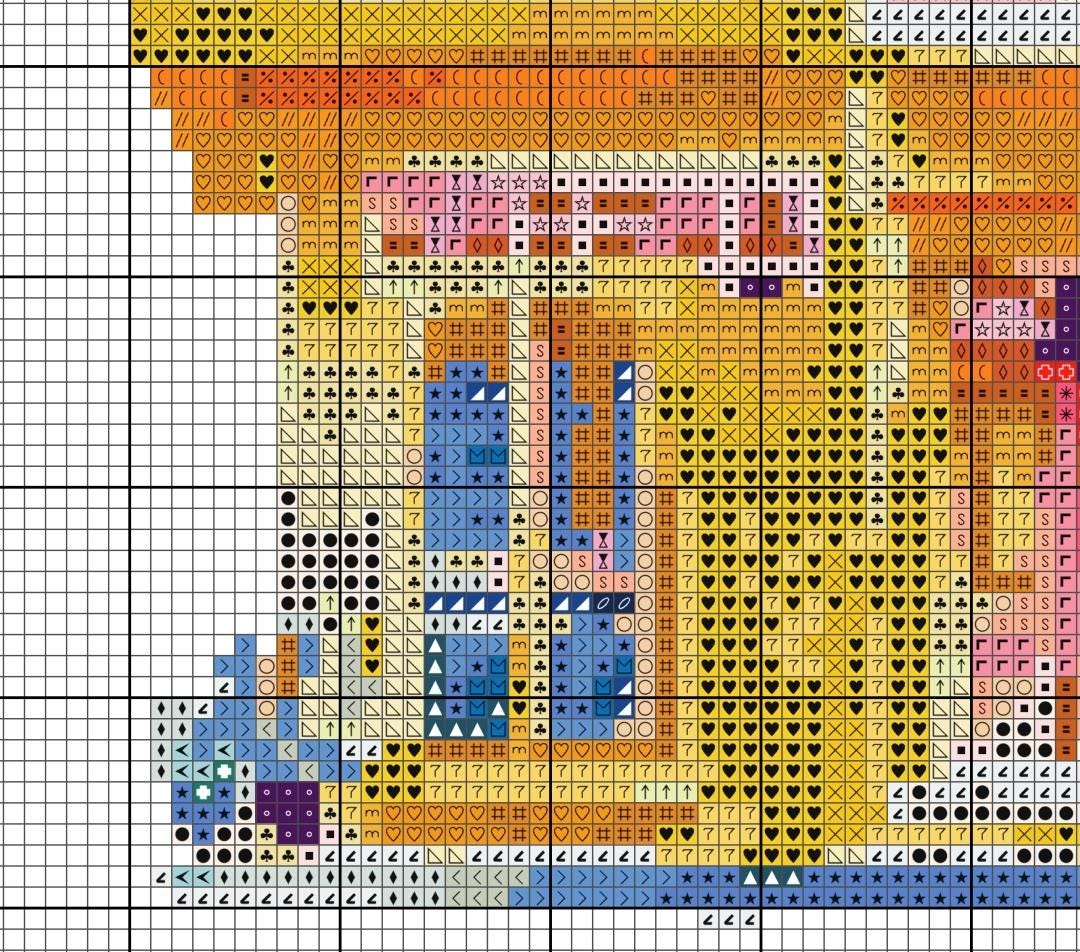 Peranakan Style House Cross Stitch Sewing Embroidery Pattern Instant ...