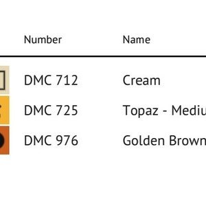 Orange Modern Floral Cross Stitch Sewing Embroidery Pattern Instant DMC ...