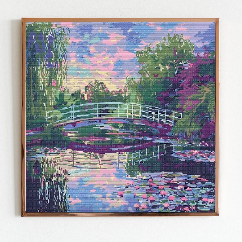 Monet Cross Stitch - Etsy