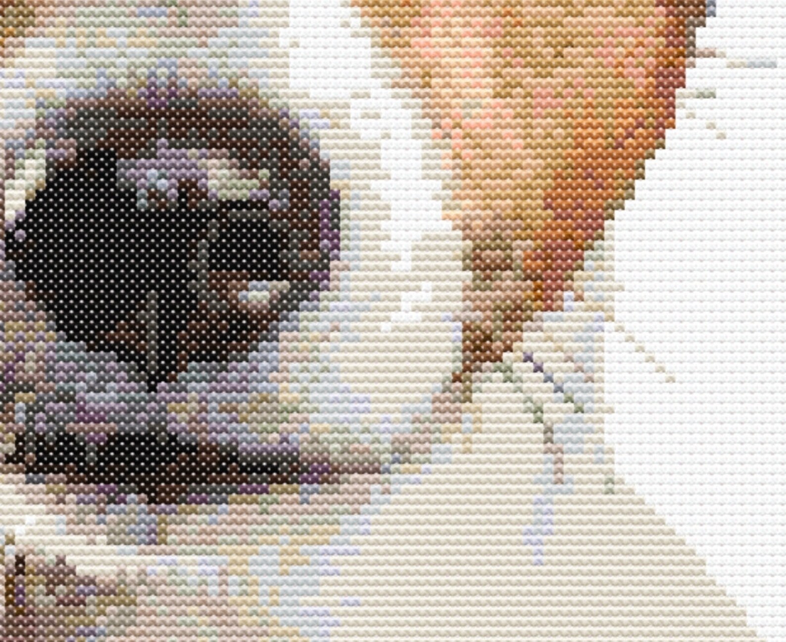Jack Russell Dog Cross Stitch Pattern Sewing Embroidery DMC Wildlife ...