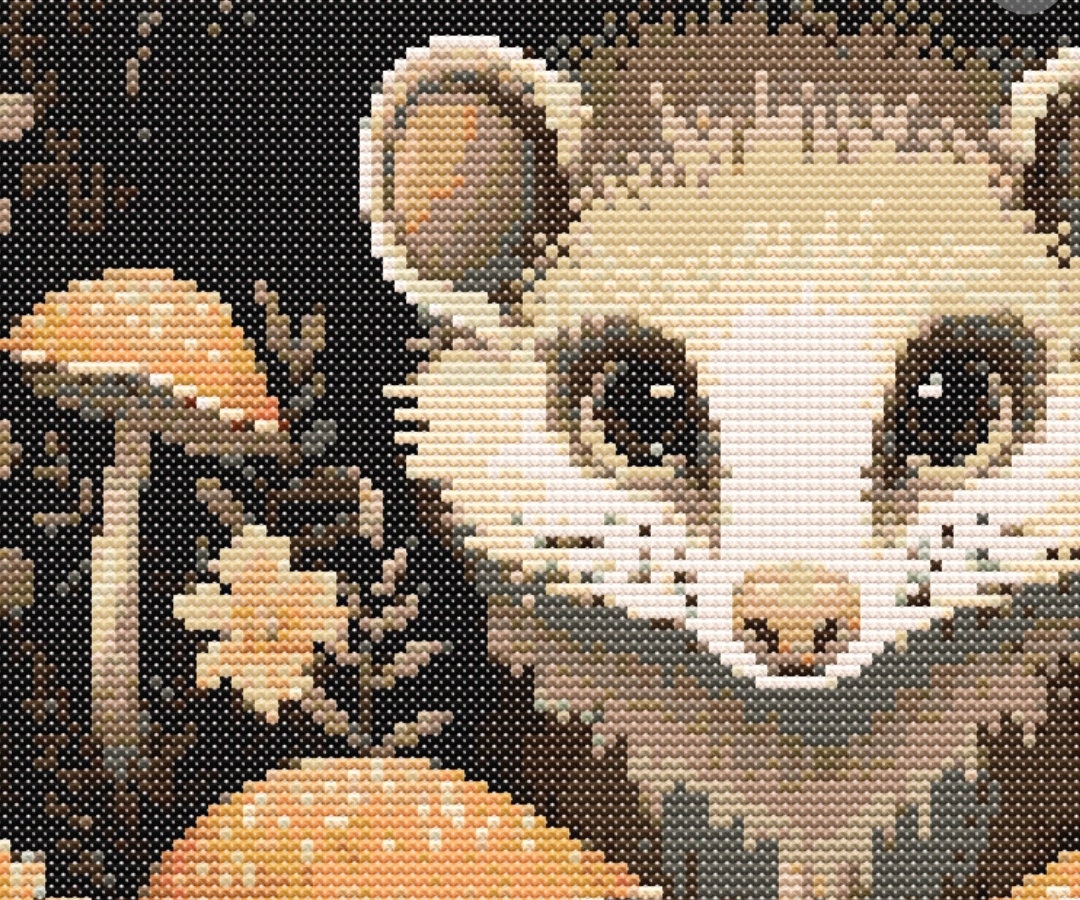 Possum Cross Stitch Pattern Sewing Modern Embroidery Instant Download ...