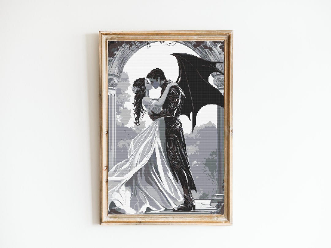 ACOTAR Cross Stitch Pattern Sewing Embroidery Dark Cottagecore Witchy ...