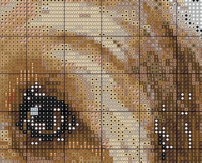 Havanese Dog Cross Stitch Pattern Sewing Embroidery DMC Wildlife Africa ...
