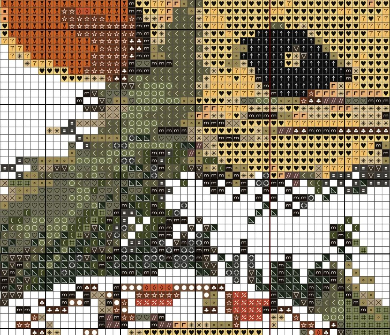 Possum and Banjo Cross Stitch Pattern Sewing Modern Embroidery Instant ...