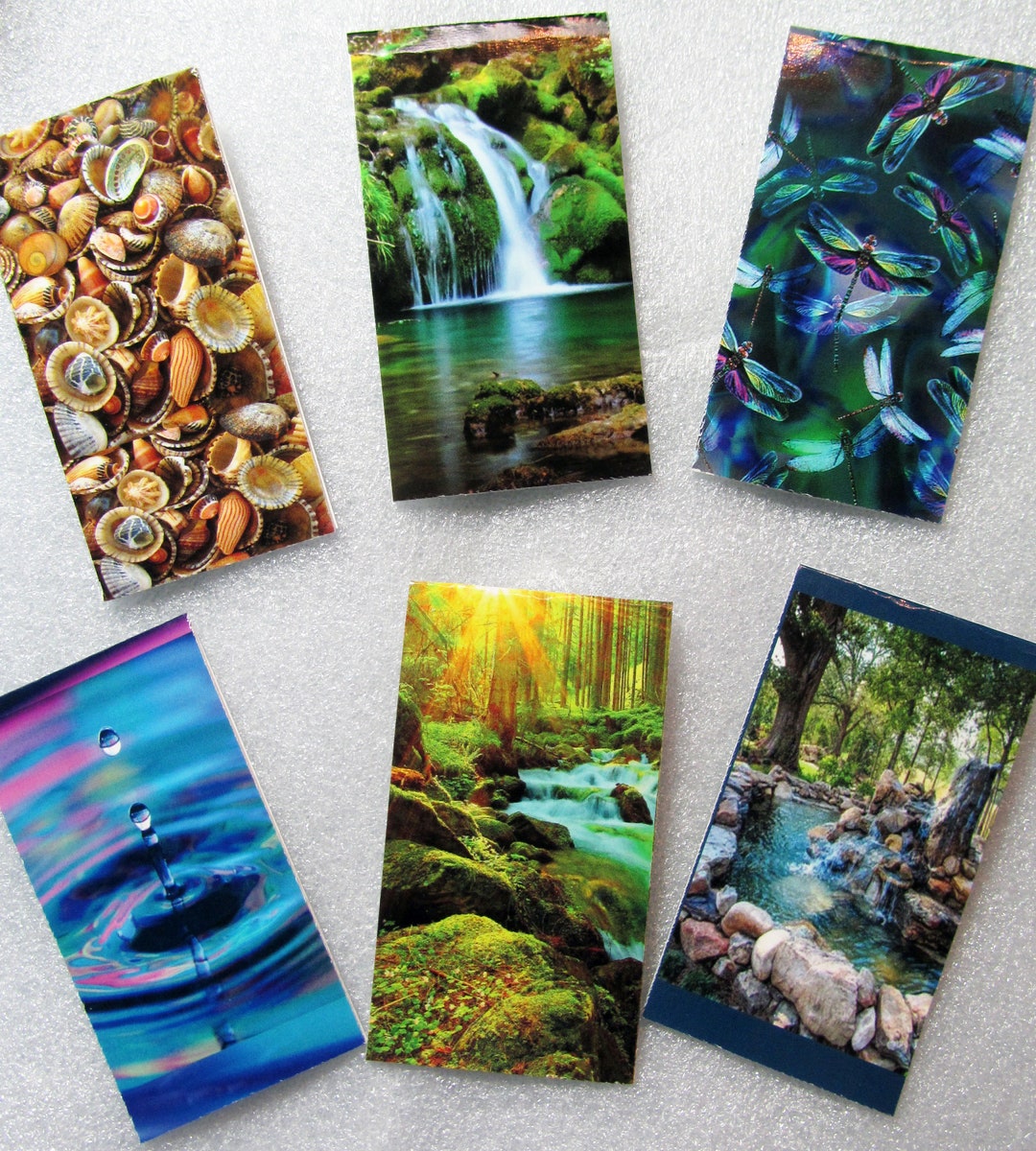 6 Bookmarks - Magnet Bookmarks - Nature Series, 6 in Ea Packet, Rivers ...