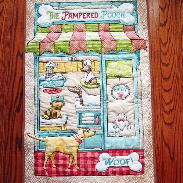 Dog Quilt - Etsy