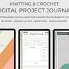 PRINTABLE Project Journal Pages for Crochet and Knitting Project ...